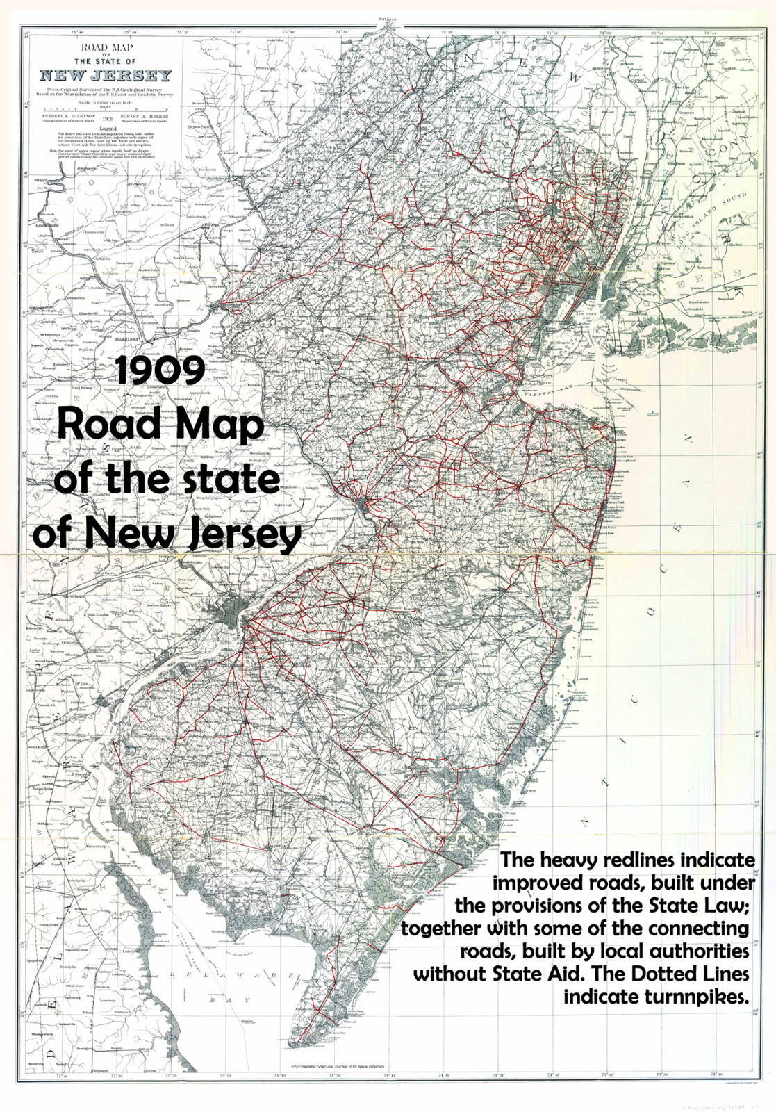 1909: Map of NJ | Zwiren Title Agency, Inc